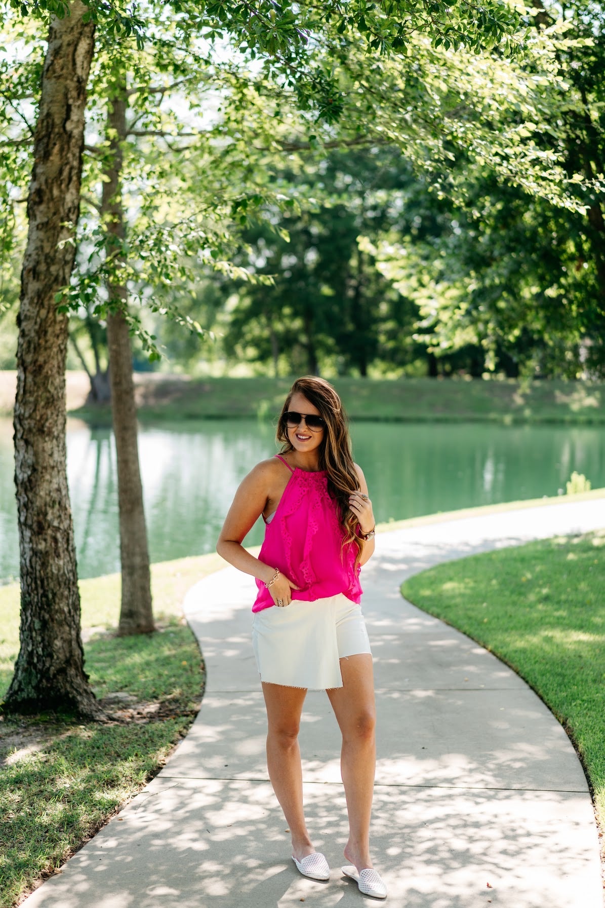 Hot Pink Halter Top – Fidèle by K Hill