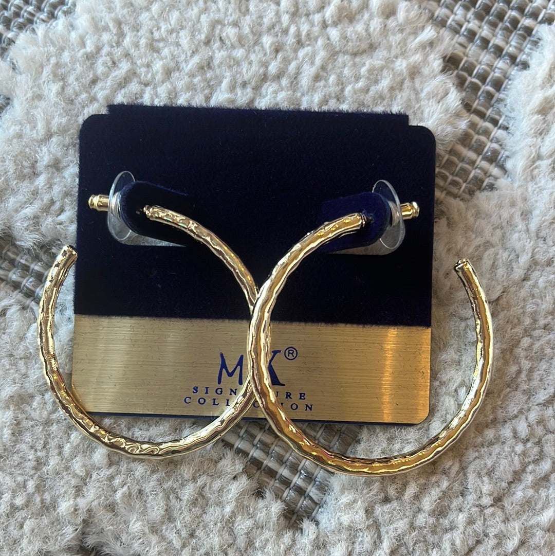 Julie Gold Hoop – Fidèle by K Hill